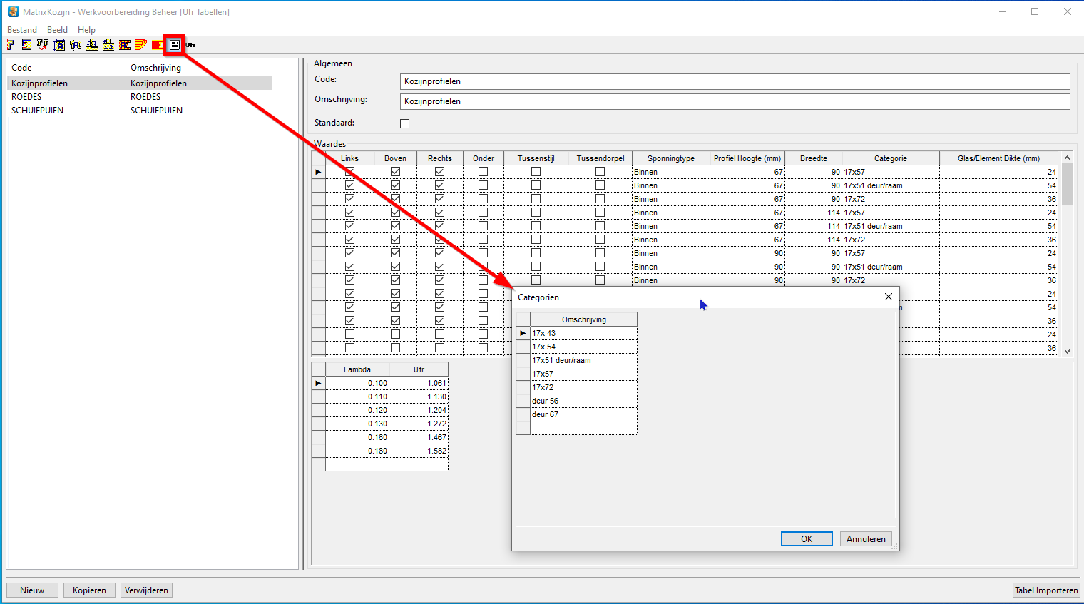 U-waarde berekenen | Matrix Knowledge Base